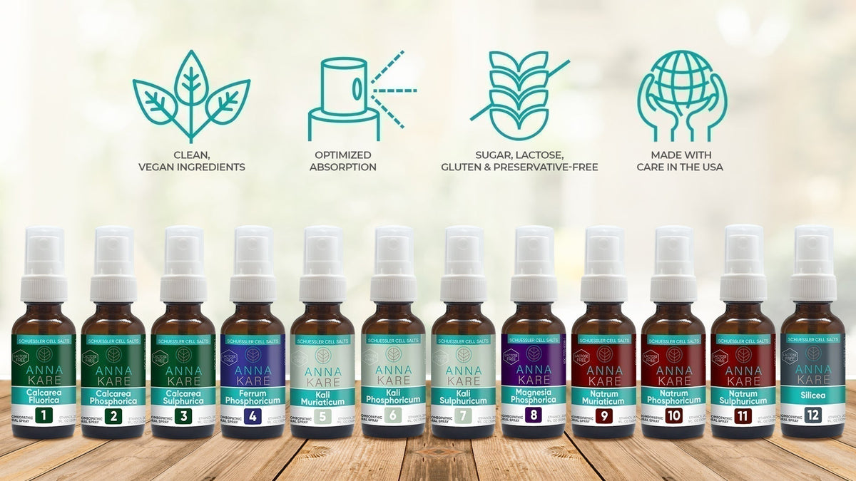 How to Combine Schuessler Cell Salts for Year-Round Wellness | AnnaKare ...